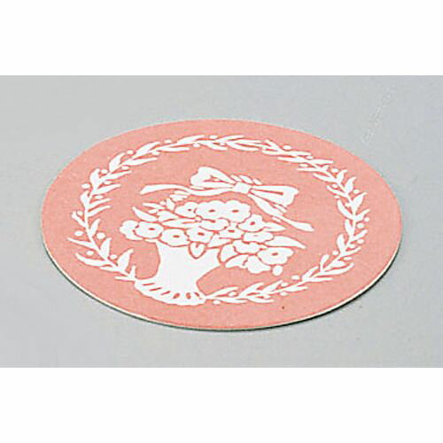 大黒工業 紙コースター（100枚入） ブーケ PKCF7004 JANコード 4975139522333●規格:ブーケ●直径(mm): φ85●材質：紙■厚み:約1mm【送料について】北海道、沖縄、離島は送料を頂きます。