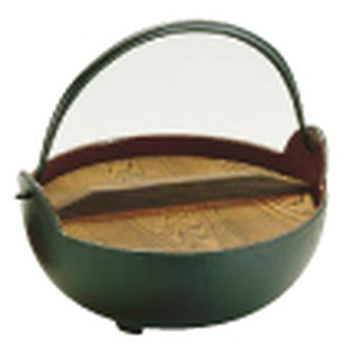 トキワ やまが鍋（内茶ホーロー仕上） 21cm（杓子付） QYM02021 JANコード 4968287000426●サイズ(cm):21(杓子付)●外径×深さ(mm):212× 78●容量(L):1.8●重量(kg):1.9●木蓋サイズ(...