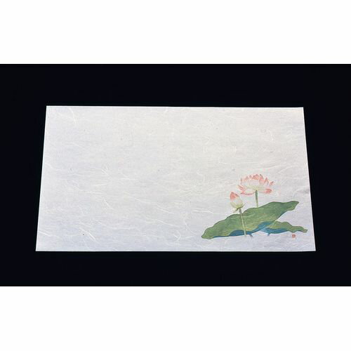 ヤマコー 尺3長角・枯淡懐石まっと（100枚入） はす QMT70 JANコード 4988484650521●縦×横(mm:390×264●材質：和紙■仏事向けマット■無蛍光和紙を使用しています。【送料について】北海道、沖縄、離島は送料を頂...