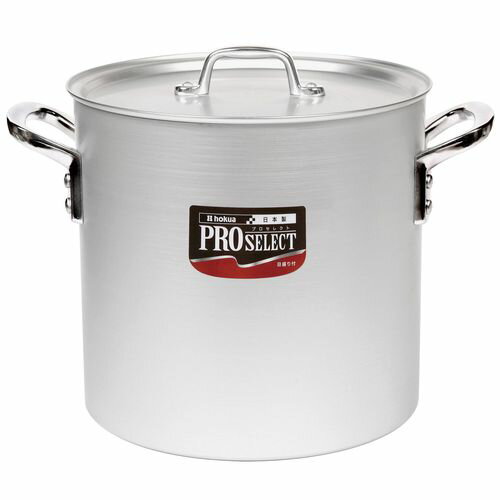 ホクア アルミ プロセレクト 寸胴鍋（目盛付） 30cm AZV6230 JANコード 4977449620044●サイズ表示(内径cm):30●外径×深さ(mm):305×290●容量(L): 22.0●重量(kg): 3.0●底板厚(m...