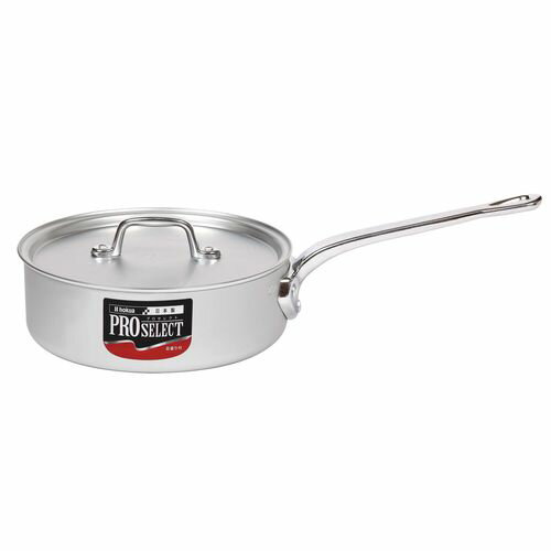 ホクア アルミ プロセレクト浅型片手鍋（目盛付） 21cm AKT8121 JANコード 4977449620518●サイズ表示(内径cm):21●外径×深さ(mm):215× 70●容量(L):2.6●重量(kg):0.9●板厚(mm):...