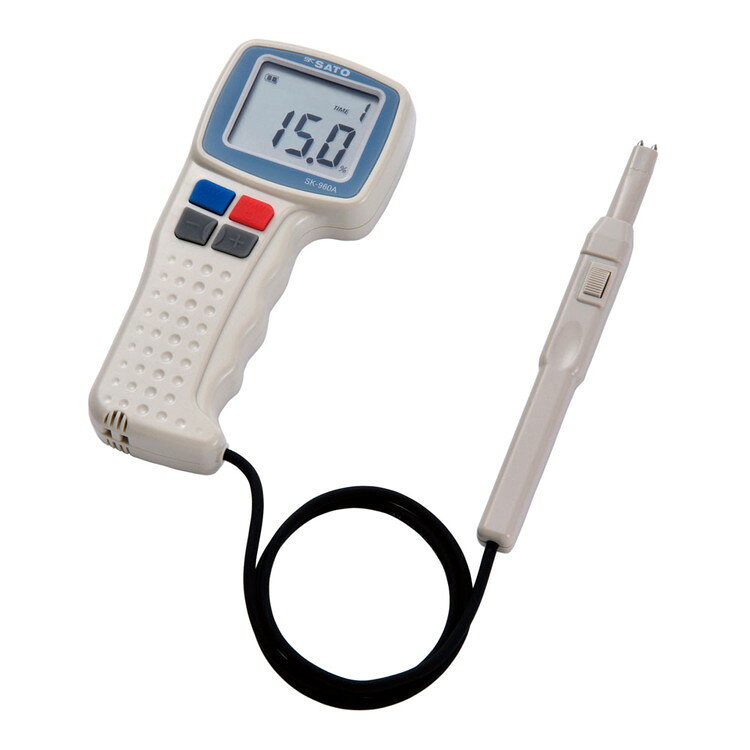 ■商品説明●測定方法:電気抵抗式●測定範囲:9.1~40.0%●電源:単3電池×2個付き●農産加工品、めん類、菓子類、 水産加工品などの水分チェックに ご使用なれます。■商品サイズ●幅×奥行き×高さ(mm):70×25×155■カラー■生産...