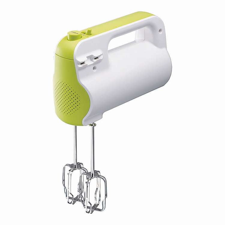 ●電源:単相100V50/60Hz●消費電力:150W回転数:毎分800〜1300回転(5段切替):●定格時間:10分ビーター長:19.5cm最大処理深さ:14cm●コード長さ:約1.7m●高機能なターボ付きハンドミキサーです。●ビーターと...