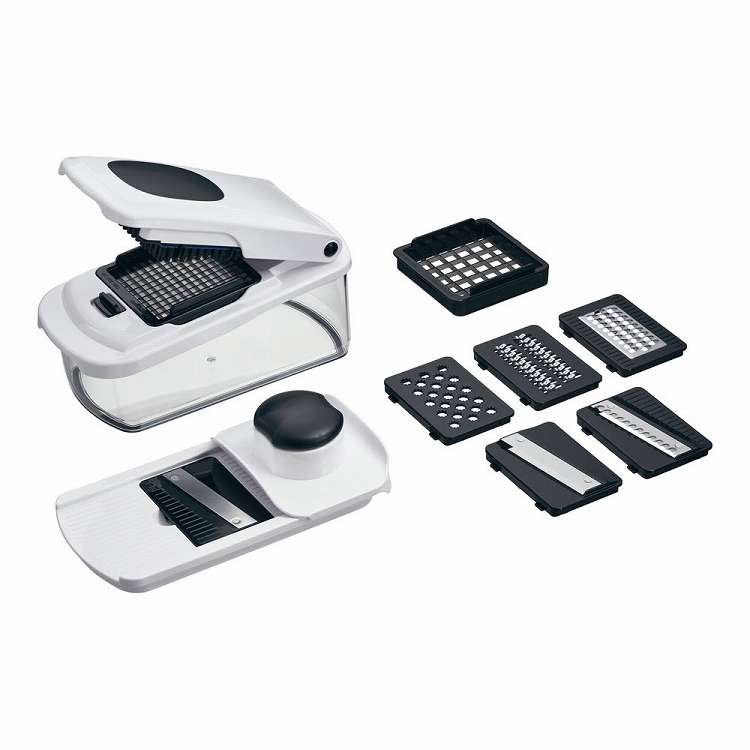 ●6種類のスライス(スライス幅約100mm)ができる万能タイプ。 ●均一な形のスクエアカット(7mm角、14mm角)ができます。●カット幅:7mm角、14mm角 ●カット面:86×86【代引きについて】こちらの商品は、代引きでの出荷は受け付...