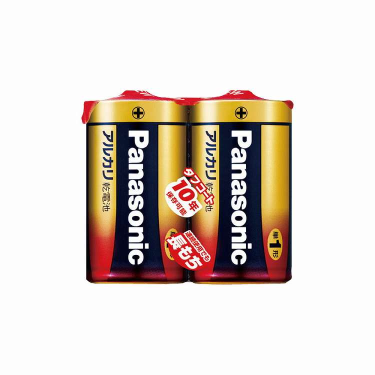 パナソニック アルカリ乾電池 単1形 2本パックLR20XJ/2SE【代引きについて】こちらの商品は、代引きでの出荷は受け付けておりません。【送料について】北海道、沖縄、離島は送料を頂きます。