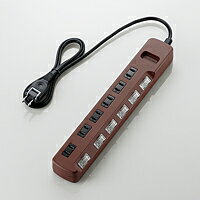 ■フローリングの色とコーディネートできるブラウンカラー!待機電力を個別に節約できる個別スイッチ付きで、パソコンやテレビなどの精密機器を雷から守る高性能雷サージ吸収素子を内蔵した雷ガードタップ“カラースタイル"です。［特徴］■フローリングの色...
