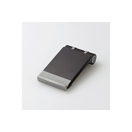 エレコム スマートフォン用コンパクトスタンド P-DSCMPBK スマホ スタンドJANコード：4953103295797折りたたんでコンパクトに持ち運びできる!使用シーンに応じて最適な角度に調整できるフリーアングルタイプのスマートフォン用...