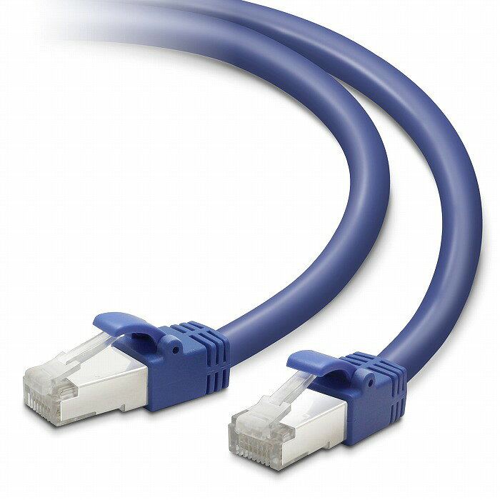 【商品詳細】次世代10ギガビットイーサネット「10GBASE-T」に完全準拠。高速で安定したネットワーク環境を実現するカテゴリー7準拠LANケーブル。■高速光通信に最適な次世代10ギガビットイーサネットの「10GBASE-T」に対応したカテ...