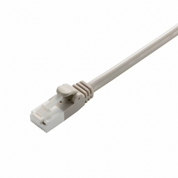 【商品詳細】プロテクタと新素材コネクタ採用のダブル構造で、通常の使用環境では絶対にツメが折れない!※100BASE-TXや1000BASE-Tといった環境で安定したデータ転送が可能なカテゴリー5E対応LANケーブル。※1000回の屈曲検査に...