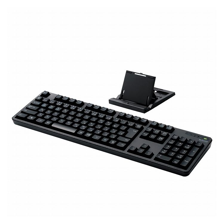 【商品詳細】スマホ・タブレット・パソコンをマルチに接続可能な3台切替機能を搭載。Bluetooth(R)5.0機能により省電力を実現したフルキーボード。■タイピングしやすい、JIS規格準拠の標準日本語配列のキーボードです。 ■大型のエンター...