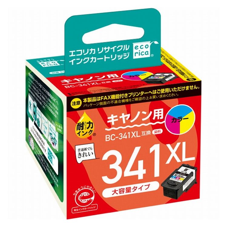 【商品説明】■対応カートリッジ:キヤノン BC-341XL/大容量 ■カラー:3色一体タイプ(染料) ■対応機種:PIXUS MG4230、MG4130、MG3630BK/RD/WH、MG3530BK/WH、MG3230、MG3130、MG...