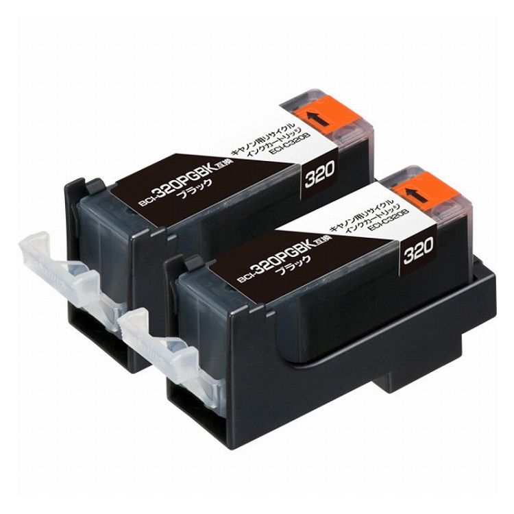 【商品説明】■対応カートリッジ:キヤノン BCI-320PGBK2P ■対応機種:PIXUS MP540、 MP550、 MP560、 MP620、 MP630、 MP640、 MP980、 MP990PIXUS MX860、 MX870、...