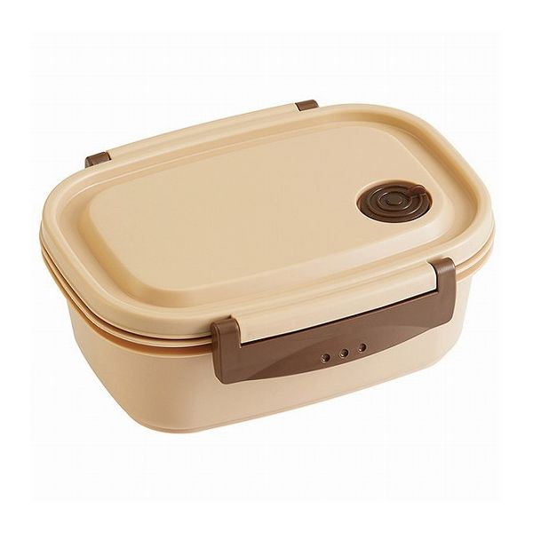 【商品詳細】軽くて使いやすいシンプルな1段ランチボックス。お弁当を詰めてそのまま冷凍OK！フタをしたまま電子レンジ加熱OK！汁漏れしにくいパッキン付きフタ。詰めやすい仕切り板付き。シンプル設計なので食品保存容器としても便利。食洗機対応です。...