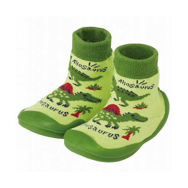 【商品詳細】室内履きやファーストシューズに！よちよち歩きの赤ちゃんの足にぴったりのベビーシューズ！ソールは滑りにくいTPE素材。取り外し可能のインソール付き。【対象年齢】12〜15ヶ月※対象年齢は目安です。お子様によってはサイズが合わない場...