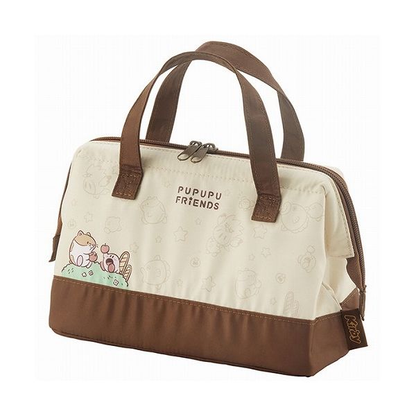 【商品詳細】開け口が広くて、2段タイプのお弁当箱でも出し入れがスムーズで便利な保冷ランチバッグ♪ 化粧ポーチみたいにおしゃれでかわいい☆彡 ちょっとしたお出かけのサブバッグや普段使いとしてサイフやスマホなどの小物を入れても Good！！ 保...