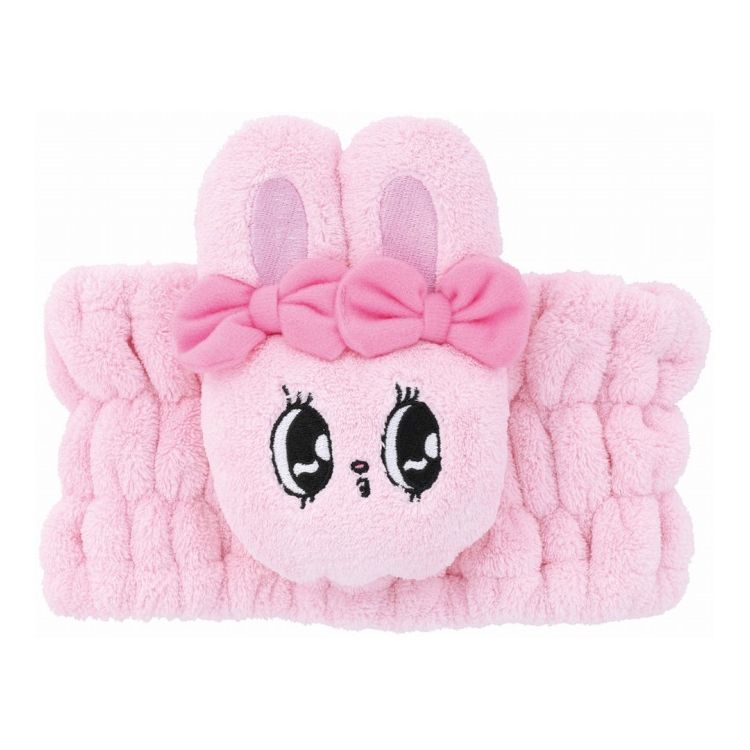 【商品詳細】洗顔時やメイク時にかわいいキャラクターのターバンでしっかり髪をキープ♪肌触りが良く、お肌にも優しい！お風呂上りに親子でかわいいキャラクターに変身も◎【商品サイズ(約)】サイズ：190×70×45mm※商品の性質上、多少誤差が生じ...