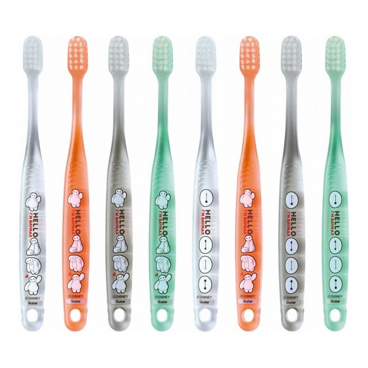 【商品詳細】ストックに便利な園児用の歯ブラシ8本セット♪1本ずつに歯ブラシキャップ付き。1本1本個包装しているので清潔に保管出来ます。透明感のあるクリアなボディがかわいくておしゃれ！・優しいやわらか毛・奥まで磨きやすいコンパクトヘッド・持ち...