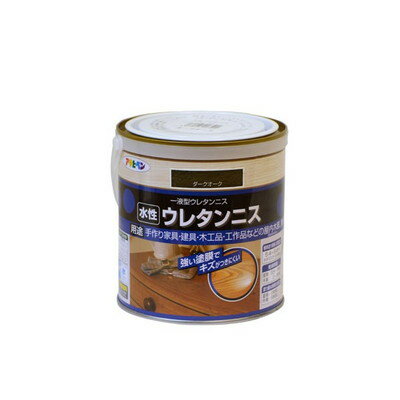【商品説明】●着色と美しいツヤだしが同時にでき、木目をいかしたきれいなツヤに仕上がります。●塗膜は肉持ち感が良く、耐久性に優れています。●臭いが少なく、塗りやすい水性タイプです。【用途】●適した場所：屋内外区分　屋内用。●手作り家具・建具・...