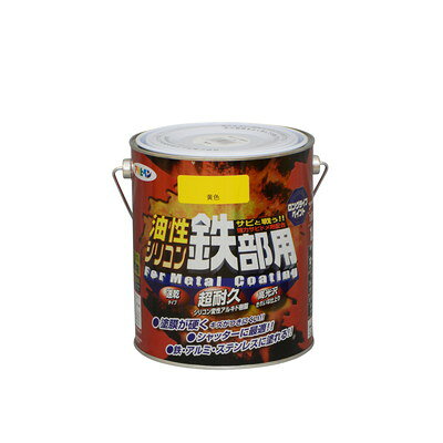 【商品説明】●シリコン変性樹脂の使用により、耐久性に優れ、美しい光沢を保ちます。●強力サビドメ剤を配合していますので、サビの発生を防ぎ、長期間鉄製品を守ります。●車や工場からの排気ガスに強く、長期間塗膜の劣化を防ぎます。●アルミ建材・ステン...