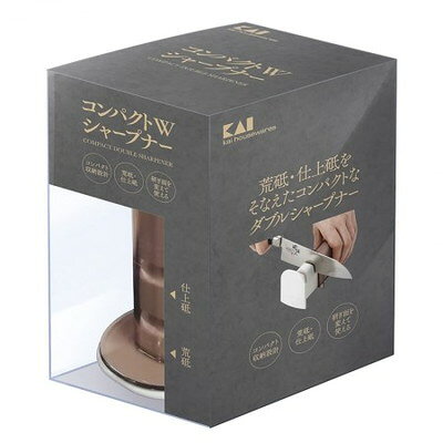 【商品説明】●本体がカバーに収納できるコンパクト設計。●本体サイズ:全長　112×62×75mm●重量:138g●材質：カバー・本体　スチロール樹脂【耐熱温度　70℃】/荒砥石　アランダム#400/仕上砥石　アルミナ系セラミック●日本※メー...