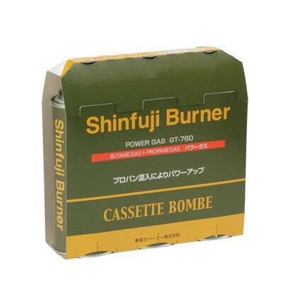 【商品説明】●絶大なる火力。●Do-Ga製品専用容器（ボンベ）。●カセットボンベ3本パック（GT-760×3本）。●プロパン混入で火力20％アップ。●※ボンベ、燃料を含む商品は危険物となりますので離島への配送ができません。●外形寸法：直径6...