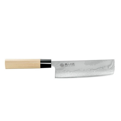【商品説明】●国内外のプロも使用する優れた逸品です。●サイズ：全長305mm 刃渡り165mm ●重量：145g ●材質：刀身・DPダマスカス複合材（心材・コバルト合金鋼）/柄・朴の木※メーカーの都合によりパッケージ、内容等が変更される場合...