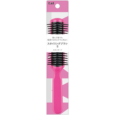 【商品説明】●幅広く使っていただけるオールマイティのスタイリングブラシ。●シリコン入りでなめらかな使い心地です。●パッケージサイズ：193×38×36mm●重量：38g※メーカーの都合によりパッケージ、内容等が変更される場合がございます。当...