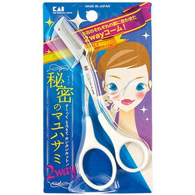 【商品説明】●すくって、そろえて、かんたんカット。●左右それぞれのマユに合わせた2Wayコーム。●クシを外して細部のカットもできます。●右手用。●パッケージサイズ：140×80×20mm●重量：22g※メーカーの都合によりパッケージ、内容等...