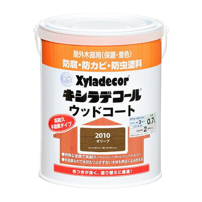 【商品説明】●木材保護塗料のトップブランド「キシラデコール」の水性半造膜タイプ●表面に膜を作り、着色する「造膜性能」と、内部に浸透し保護する「浸透性能」を兼ね備えた半造膜タイプ●「柔軟性」「通気性」「密着性」に優れた塗膜が表面を保護。浸透し...