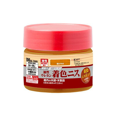 【商品説明】●木目を生かした着色と美しいツヤの二ス仕上げが同時にできます。●高耐久ウレタン樹脂配合だから磨耗や衝撃に強く、耐久性に優れ、長期間木部を守ります。●磨耗や衝撃に強い油性タイプ【用途】家具・建具・木工品など屋内の木部・木製品。【塗...