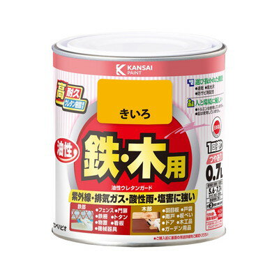 【商品説明】●ウレタン樹脂配合だから紫外線・排ガス・雪・酸性雨など外敵から建物を守り、長期間風合い・ツヤを保ちます。●光沢が優れ、鉄部のサビに強い油性タイプ。※溶剤臭が強いので室内での塗装には不向きです。●防サビ配合だから鉄部をサビの発生か...