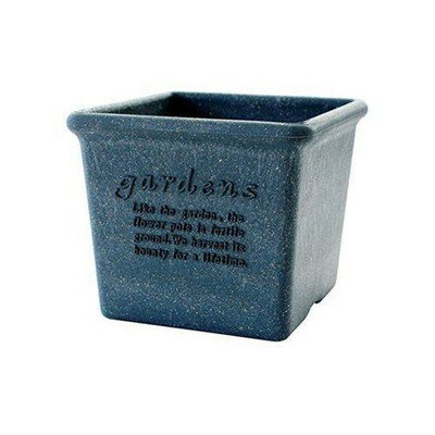 【商品説明】●シャープな印象のスクエアタイプは、ガーデンスタイルをよりセンスアップさせます。●天然素材(木粉)を融合した原料を用いることでより自然に近い風合いで表現することができ、資源の節約や有効利用にもつながります。●サイズ(約)：120...