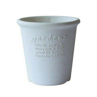 【商品説明】●清々しいホワイトとラスティックなグリーンを添え、シックで斬新且つ、清潔感のあるカラーです。●紙の端材を有効利用し、紙の優しい質感を再現しました。●植物をより際立てる美しいカラーと独特な風合いがポイント。●サイズ(約)：Φ150...