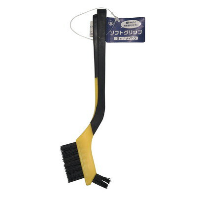 【商品説明】●握りやすいソフトタイプのグリップで力を加えやすい。●傷つきやすい金属製品の研磨、サビ落とし、バリ取り、洗浄等。●材質：毛材／ナイロン、柄／PP、合成ゴム●規格：3行ナイロン●重量：20g●中国※メーカーの都合によりパッケージ、...