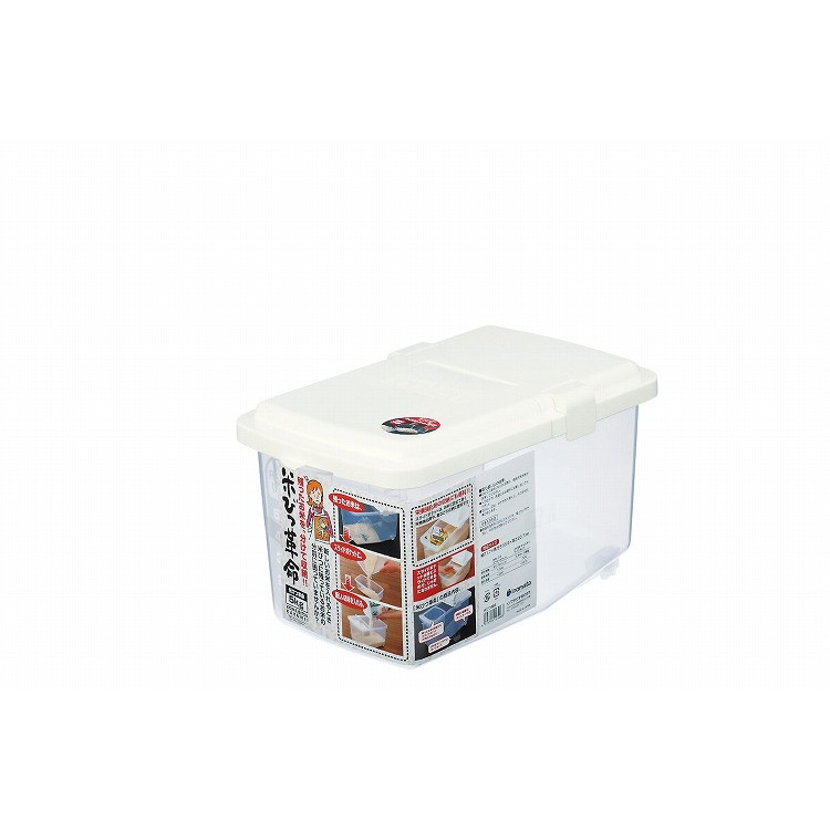 【商品説明】●残ったお米は分けて収納したい。【商品詳細】●残ったお米を収納するスライドポケット付き。●スライドポケットは奥にスライドできるので邪魔になりません。●お米に混ぜて炊く栄養強化剤や麦などの収納に便利です。●移動がスムーズなキャスタ...