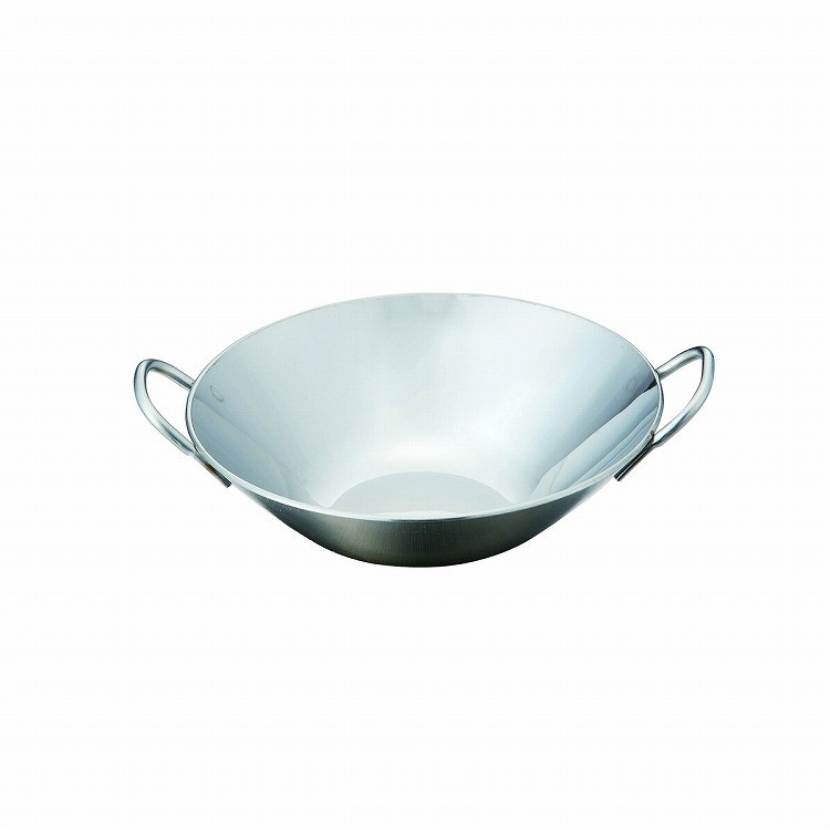 【商品説明】●耐久性抜群、18-8ステンレス製の高品質中華鍋。【商品詳細】●家庭用や少人数向けに最適なコンパクトな中華鍋です。●耐久性に優れた18-8ステンレスを使用しており、熱が均等に伝わり、調理が効率よく行えます。●炒め物や煮物など、さ...