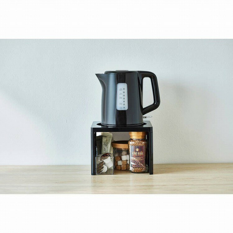 【商品説明】●収納空間を作ってスペース有効活用。【商品詳細】●コーヒー、紅茶などのカフェセットに。●赤ちゃんの粉ミルク入れに。●フリーズドライ食品の保管に。●カップ麺、カップスープの保管に。●朝食に。●【商品サイズ】外寸:(約)W20.7×...