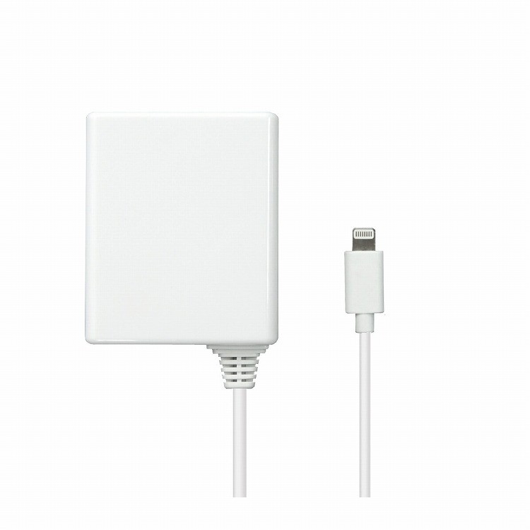 【商品説明】●おうちでiPhoneを充電。【商品詳細】●Apple正規認証品。●最大出力2.4A。●本体サイズ(約):W51×H62×D20mm。●パッケージサイズ(約):W65×H180×D25mm。【代引きについて】こちらの商品は、代引...