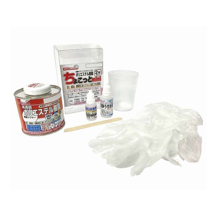 ●耐久・耐薬品性・耐摩耗性に強くガラスにも施工できる透明性が特徴です。【商品情報】●1セットで約1m2の塗装が可能です。主剤・硬化剤・容器のセットでちょこっとした補修、クラフトが可能です。●ガラス繊維・カーボン繊維への塗布する際の脱泡性にも...