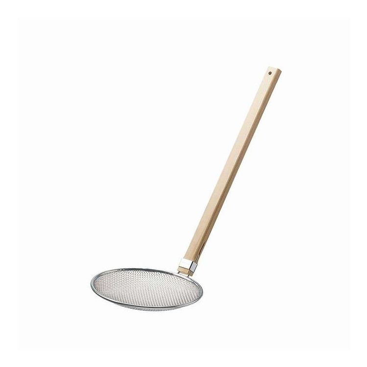 ●6.5メッシュ。【商品情報】●6.5メッシュ。●商品サイズ(約):φ180x23x500mm●材質:網:18-8ステンレス 柄/天然木【代引きについて】こちらの商品は、代引きでの出荷は受け付けておりません。【送料について】北海道、沖縄、離...