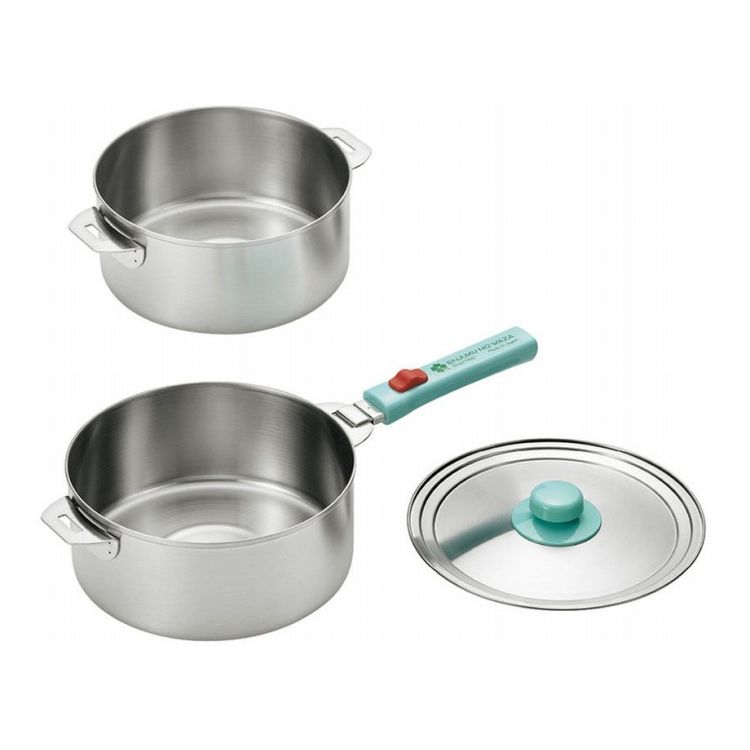 商品説明●本体は食洗器可。●オール熱源対応。●使用熱源：ガス・100V・200V　IH調理器●材質：鍋・蓋／18−0ステンレス鋼（底の厚さ0．8mm）、ハンドル・ツマミ／66ナイロンよこやま【代引きについて】こちらの商品は、代引きでの出荷は...