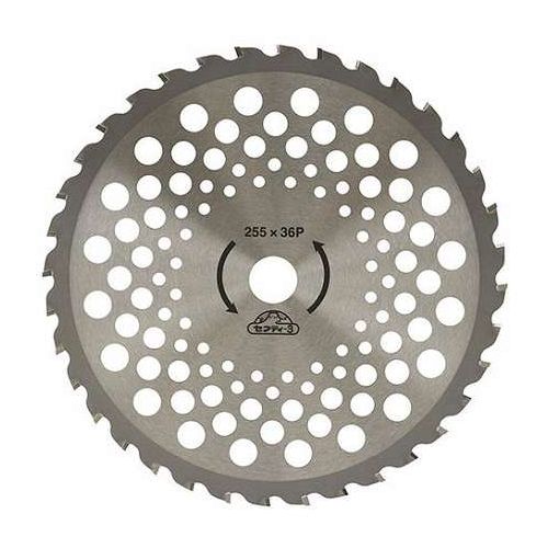 【用途】●草刈り・刈払い作業。【商品説明】●交互45度刃付け研磨による驚異の切れ味とその持続力を実現しました。●面で断つのではなく、刃で斬る新発想で対象物を軽い力で切断することが出来ます。●軽い力で草を切断できるため、負荷も少なくエンジン式...