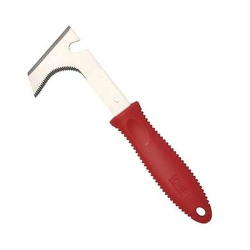 【用途】●除草作業。【商品説明】●先端の刃で雑草を削り取ります。また鎌のように雑草を引き切ることも可能です。●刃部はサビに強いステンレスを使用し、焼入れ処理済みです。●ブロックやアスファルト、砂利の中に生えている雑草向きです。《スペック》■...