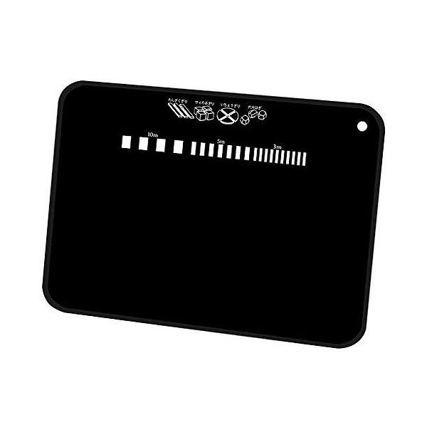 貝印 やわらかまな板 ブラック L AP5016JANコード：4901601463255【商品詳細】均等のカットをするとき便利な目盛り付き滑りにくいダイヤカットエンボス加工黒い調理道具なので食材が目立ち見やすい≪スペック≫■材質本体：エラス...