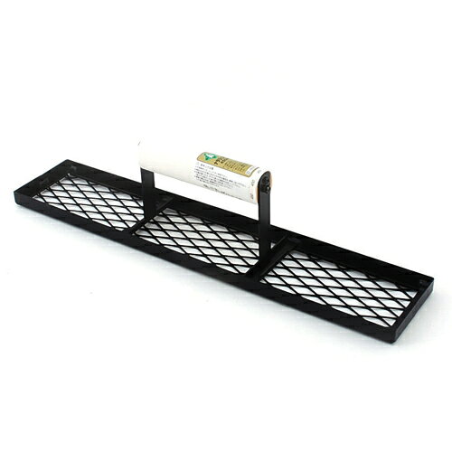 【用途】ナラシ鏝。【仕様】●全長450mm。【商品サイズ】奥行460×幅90×高さ105mm　重量700g大工道具：左官鏝：特殊鏝 緑長：ナラシ鏝：450MM ■商品コード：4977292169394■JANコード：497729216939...