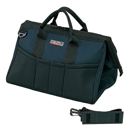 【用途】工具・道具・電動工具のあらゆる収納に。【機能・特徴】工具・道具・電動工具のあらゆる収納に。高品質ポリエステル使用。現場ヘ移動、メンテナンス作業を強力サポート。【材質】●ポリエステル。【商品サイズ】奥行410×幅280×高さ280mm...