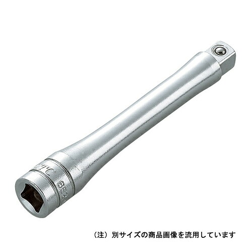 【用途】ハンドル、ソケット間に挟み、作業箇所に合せて長さ調整するバー。【機能・特徴】新設計のフォルムでトルク伝達率がよく、従来品より強度をアップしました。ガタツキを抑え、安定した「はめ込み感」を実現しました。【仕様】●サイズ：150mm。●...