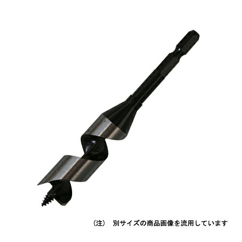 【用途】一般木材17mm穴あけ用ドリル。【機能・特徴】ネジの力で穴あけ作業が楽に行えます。浅い貫通穴向きです。インパクトドライバ・電気ドリルでご使用いただけます。【仕様】●6.35mm六角軸。【材質】●軸：普通鋼。【商品サイズ】奥行120×...
