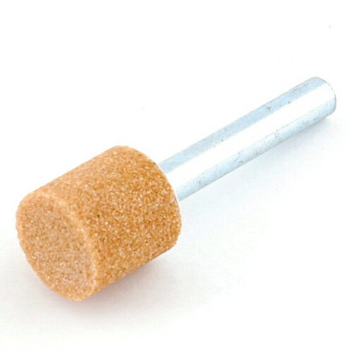 【用途】鉄・ステンレスなどの金属の削り、工作にご使用ください。【機能・特徴】ステンレス・鉄などの切削に適しています。電気ドリル・エアーグラインダーでご使用ください。【仕様】●粒度WA60P　軸径6mm　砥石部分：巾16mm　長さ16mm。【...