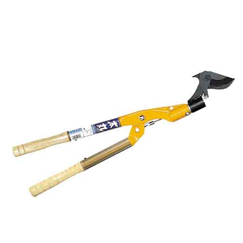 【商品詳細】【用途】植木・果樹枝切り用。【機能・特徴】ハサミが110度回転し、狭い場所での作業性に優れています。太い枝も軽い力で切る事が出来ます。植木の根切り、剪定後の後始末に大変便利です。【仕様】●全長：0.6m。●刃長：70mm。●重量...